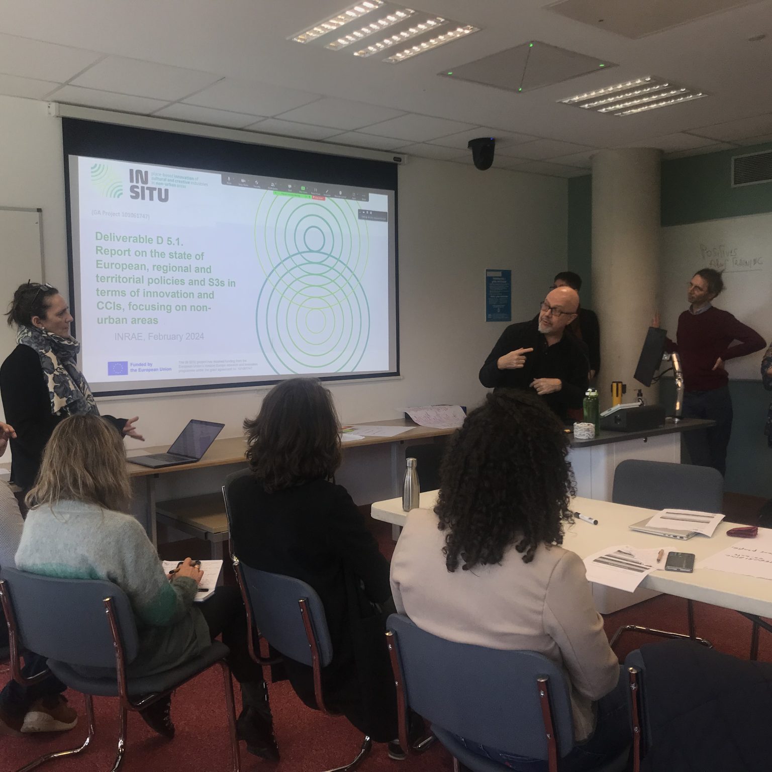 The third on-site IN SITU Consortium Meeting just took place in Galway ...
